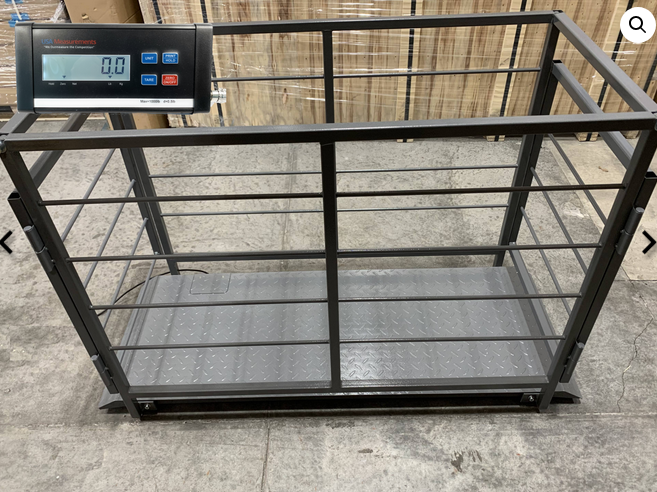 Livestock Pro_Scale - Enclosed, Portable and Built for Daily Farm Use ...
