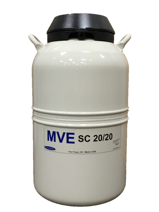 MVE SC 20/20 Signature - 660 straws - HOLDS 20 WEEKS – Semen Tanks - Select Genetics